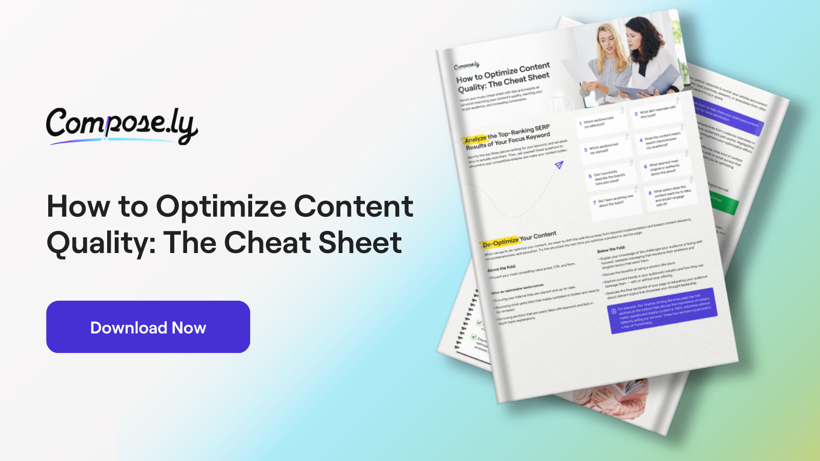 How to Optimize Content Quality: The Cheat Sheet